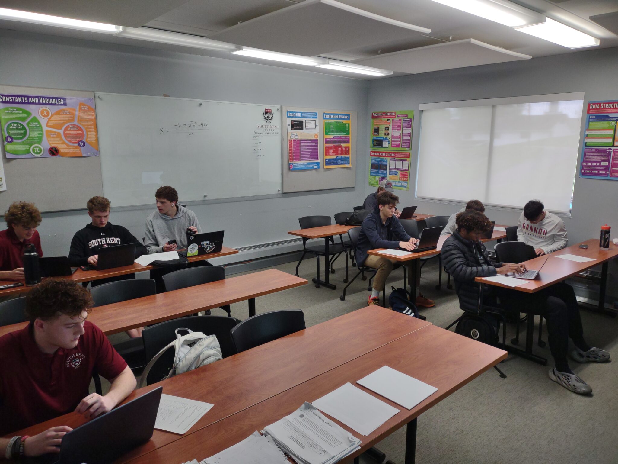 South Kent Students Code New Interactive Campus Map - South Kent School